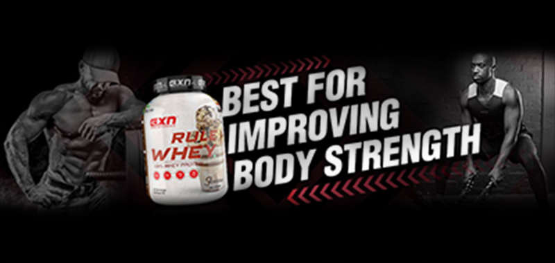 Gxn Rule Whey Protein Best For Improving Body Strength | Greenex Nutrition